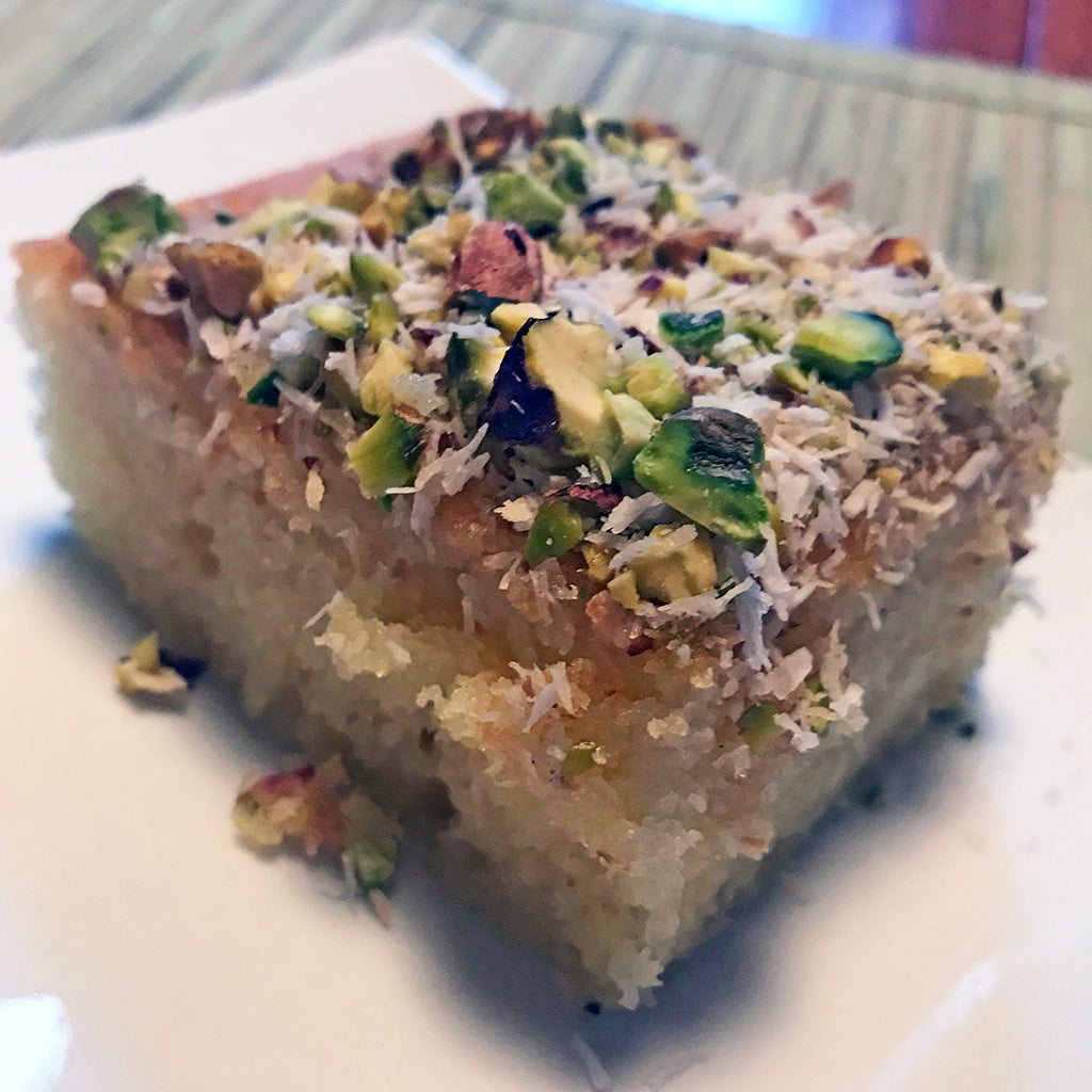 Greek Flavours: Revani Cake – Foodsmiths